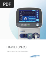 HAMILTON-T1 Ventilator Quick Guide | PDF | Breathing | Respiration