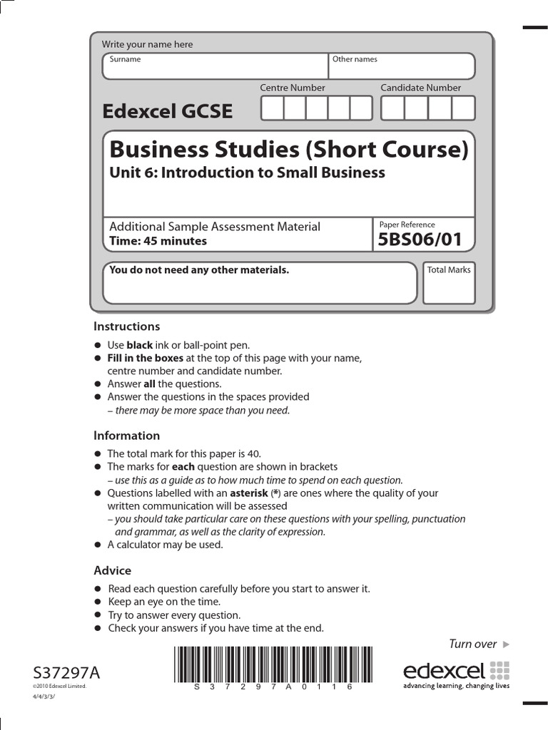 2010 Business (1) Paper | PDF | Profit (Economics) | Taxes