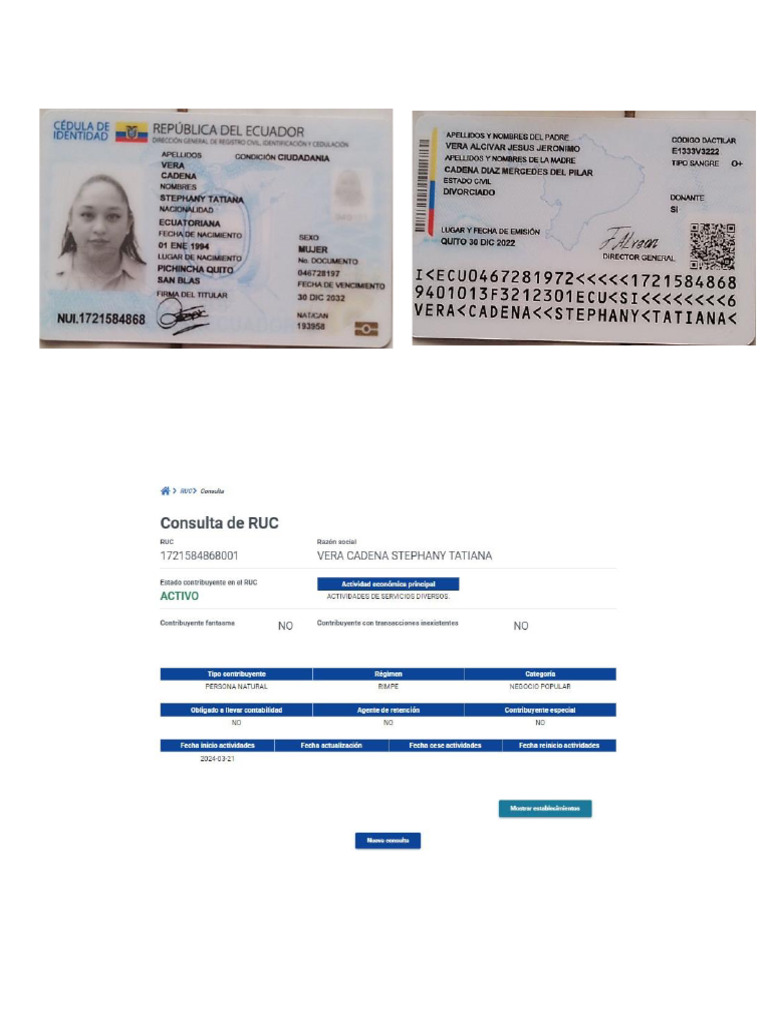 Cedula Cta Ruc Respaldo Vera Cadena Stephany Tatiana - 2025 - 01!16!14 ...