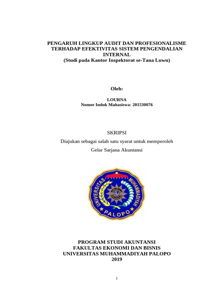 Proposal Skripsi | PDF