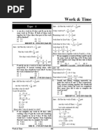 Time and Work - Aptitude Questions and Answers - Hitbullseye | PDF