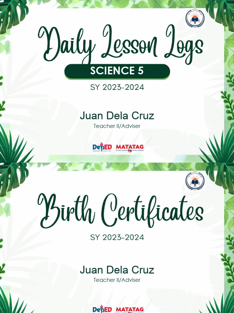 School Form Covers & Labels | PDF