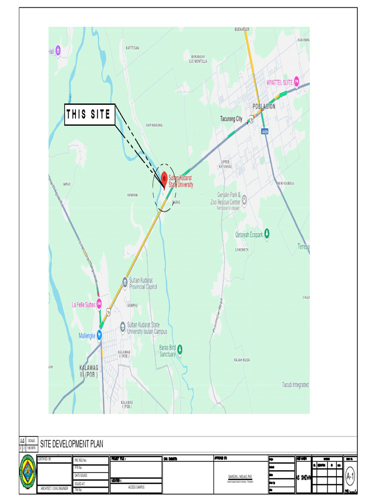 Site Development Plan for Access Campus | PDF