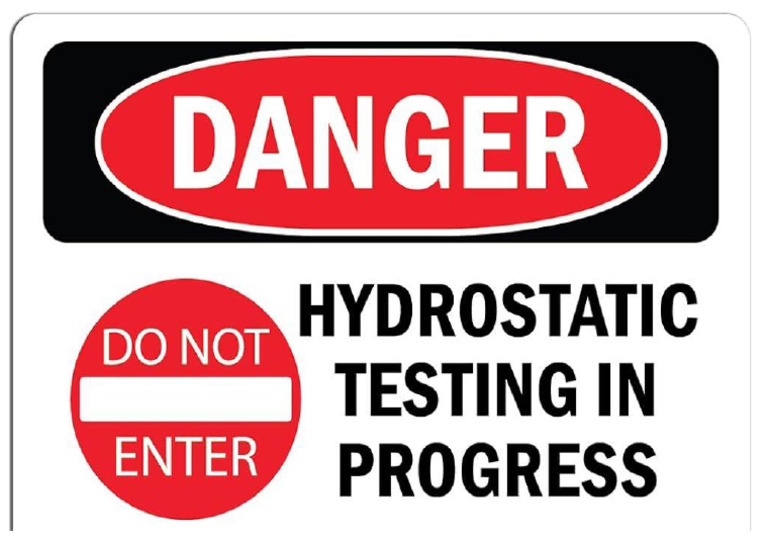 Hydro Test in Progress | PDF
