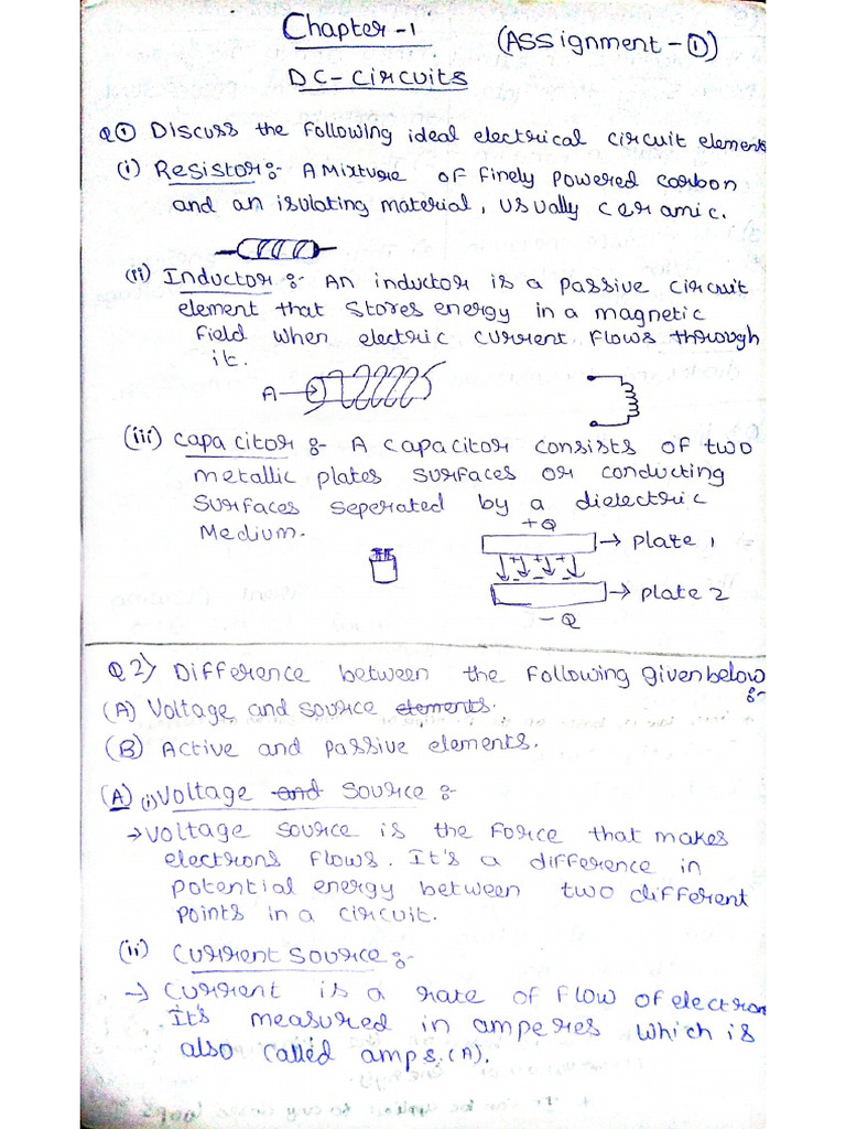 EEE Assignments kls's-1 | PDF