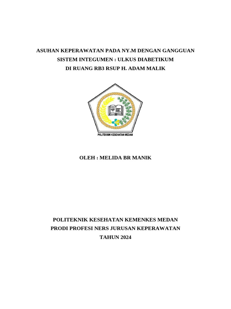Asuhan Keperawatan Ulkus Diabetikum | PDF