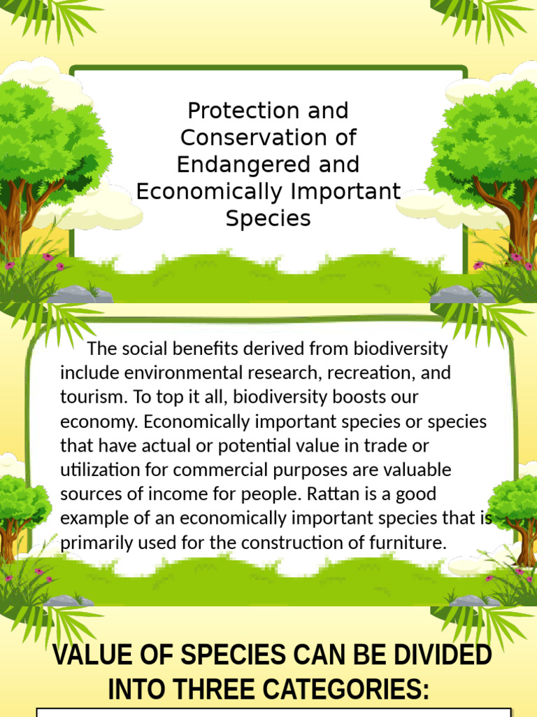 g8 Protection and Conservation of Endangered and Economically Important ...