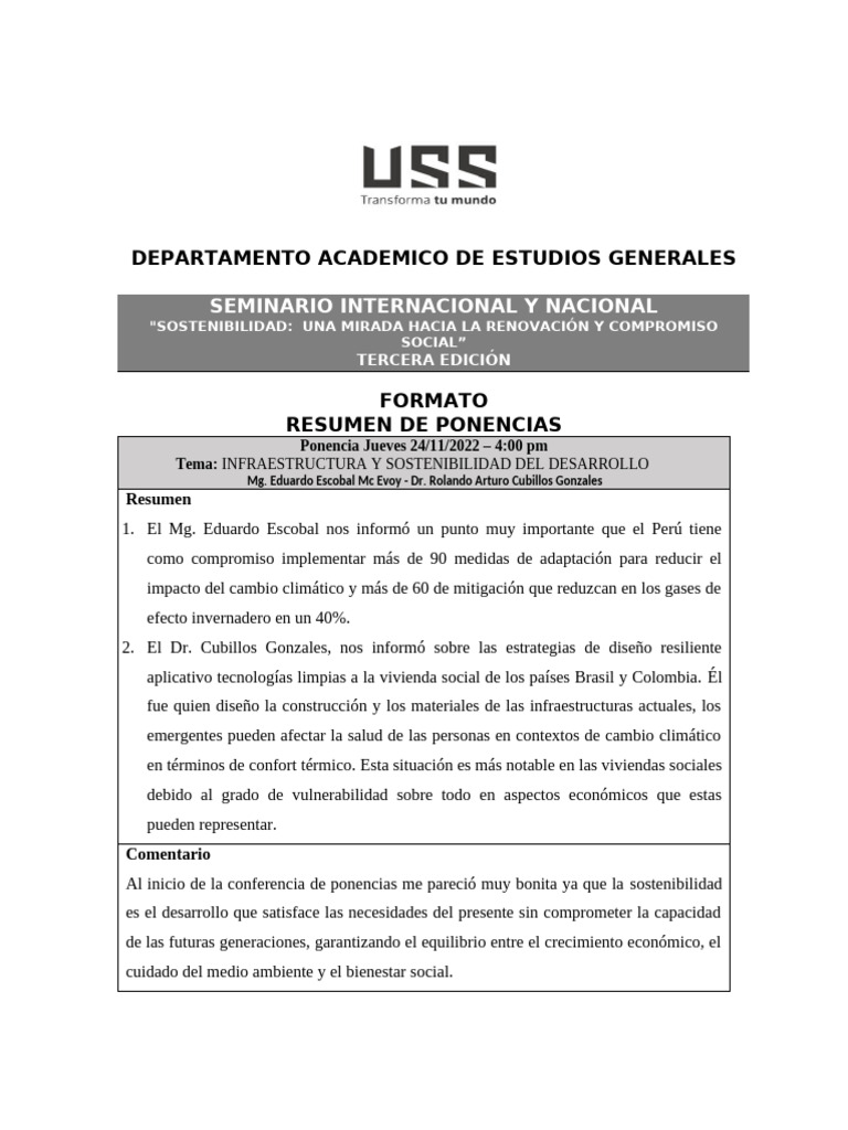 Cercado Flores Resumen CS | PDF