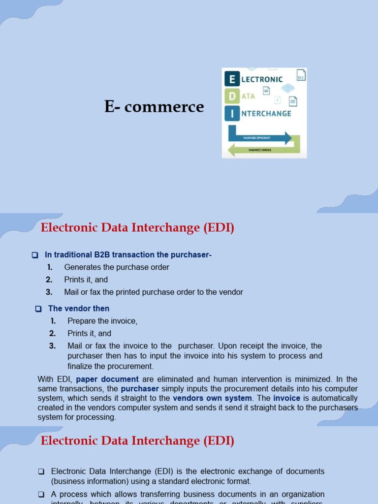 Electronic Data Interchange | PDF | Electronic Data Interchange | File ...