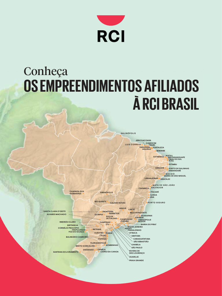 Hotéis e Resorts RCI no Brasil | PDF | Hotel | Setor hoteleiro