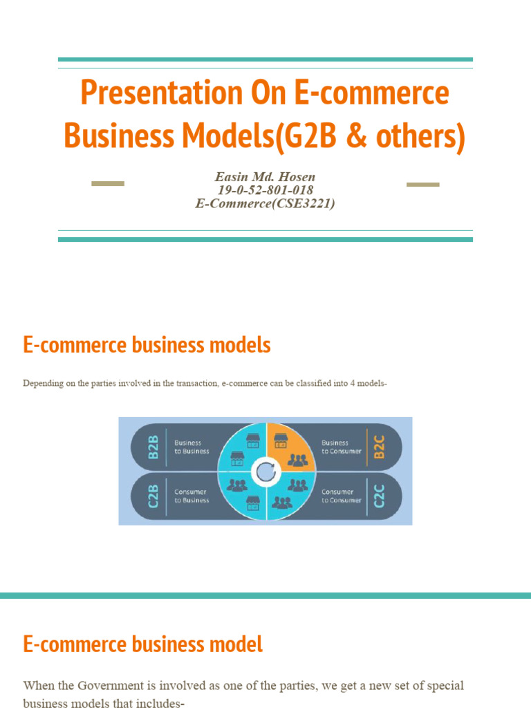 G2B & Others | PDF