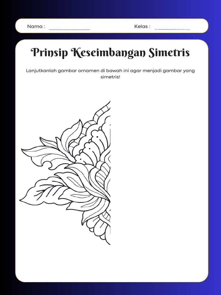 LKPD Prinsip Keseimbangan Simetris | PDF