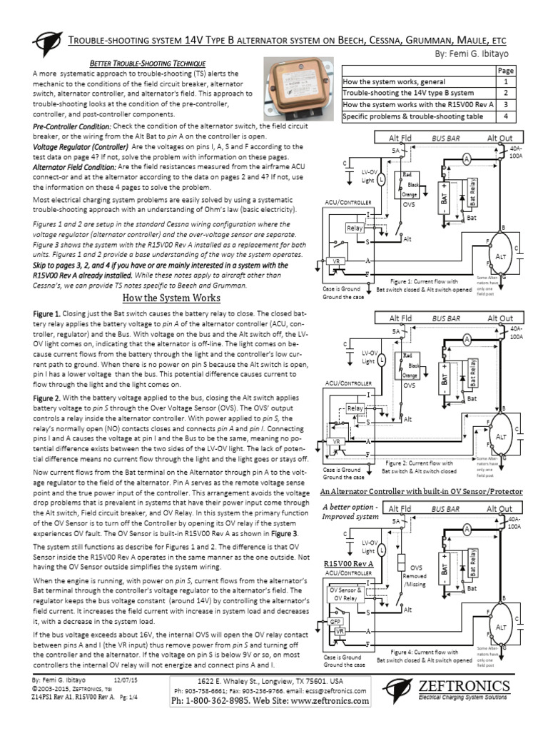 Alternator and Voltage Regulator Troubleshooting | PDF | Switch | Relay
