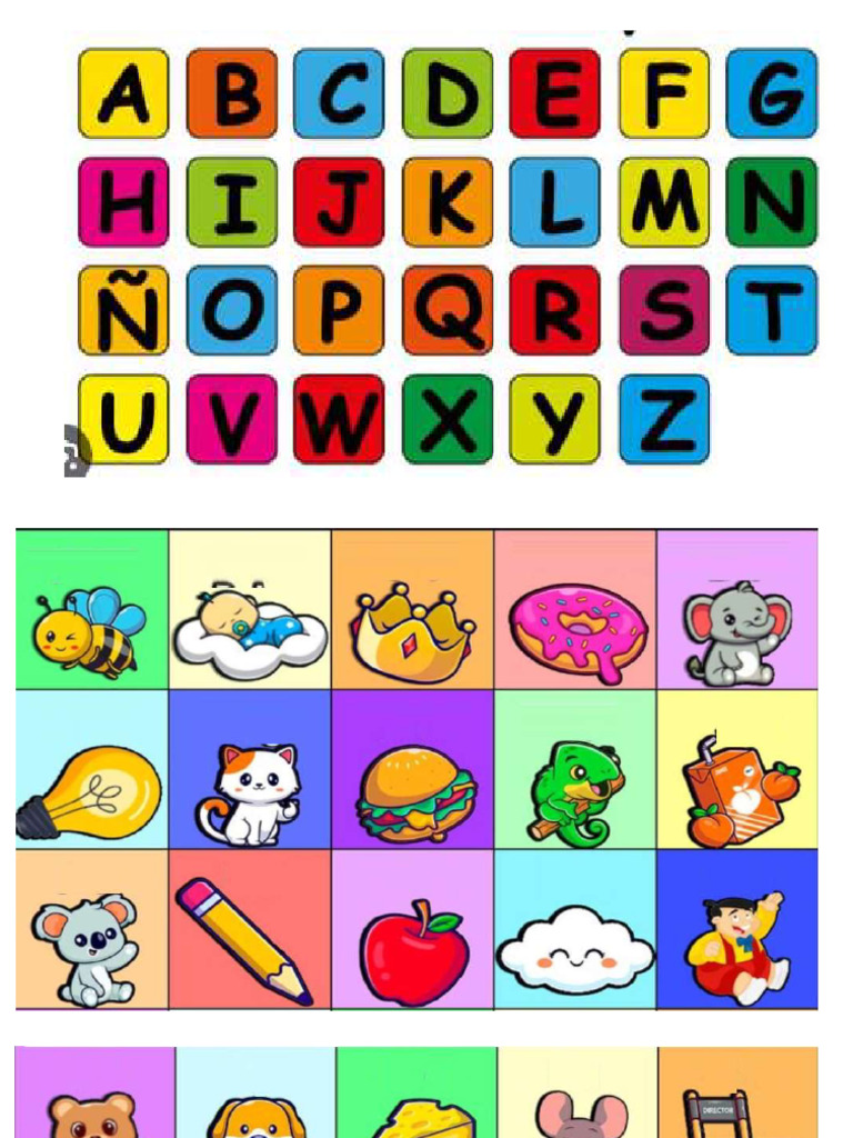 Loteria Abecedario | PDF