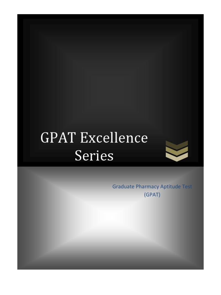 Gpat Excellence Series Final | PDF | Alkene | Chemical Reactions