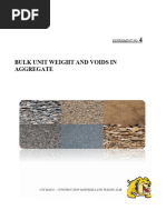 CE 121 LAB #3 Bulk Density (Unit Weight), Void Content, and Total Evaporable Moisture Content of ...