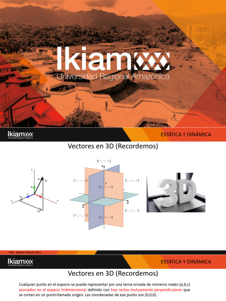 2.2 Fuerzas y Sus Tipos Ejercicios 3D | PDF | Vector Euclidiano | Ángulo