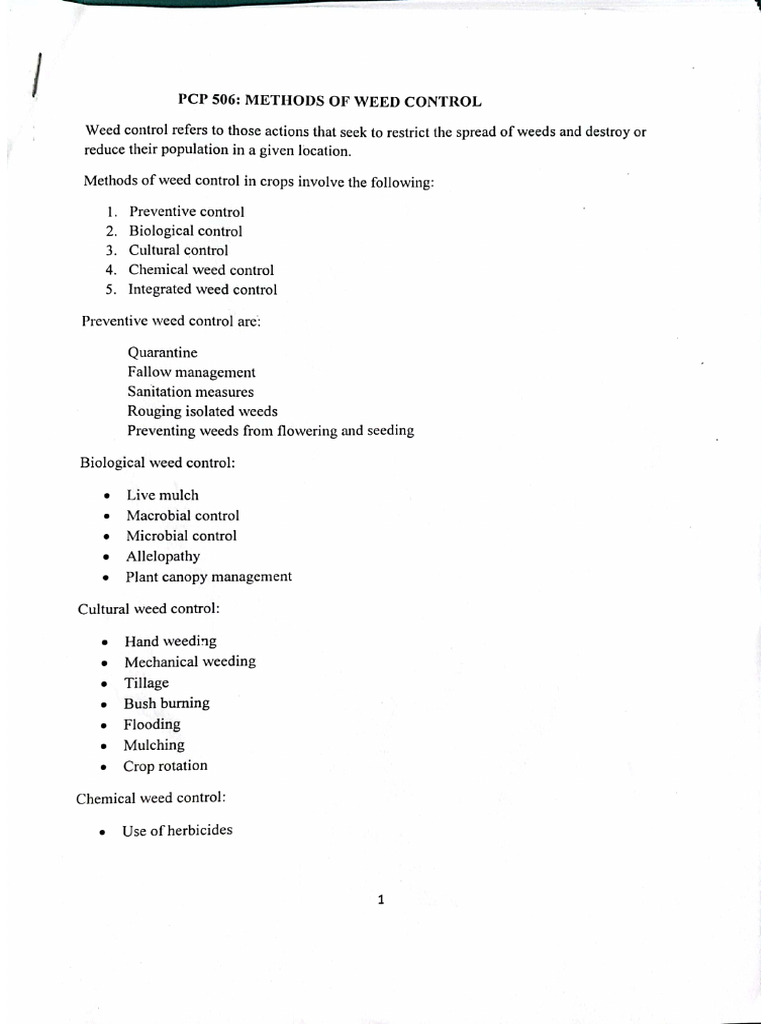 PCP 506 Note - Prof Mrs Olorunmaye | PDF