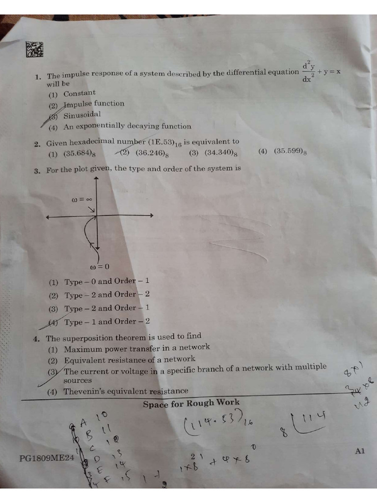 2024 Electrical Question Paper | PDF
