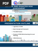 CDRA Overview | PDF | Hazards | Disaster Risk Reduction