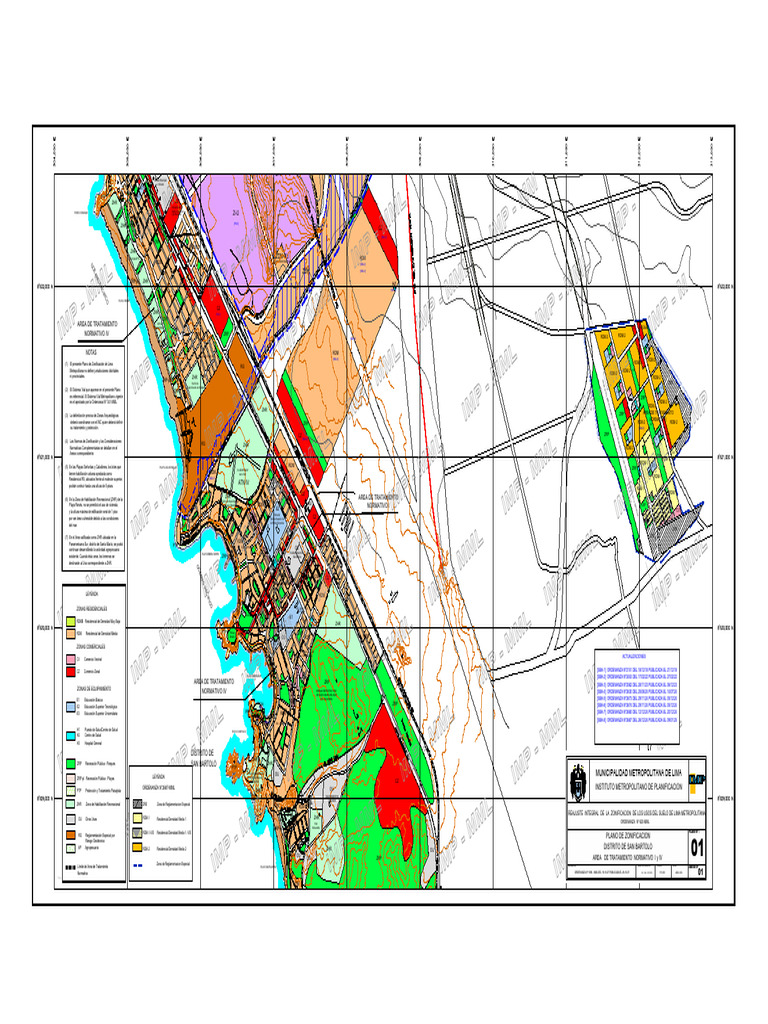San Bartolo Zonificacion | PDF | Zonificación | Uso del suelo