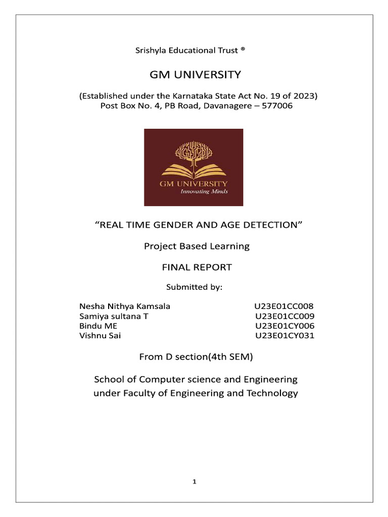 PBL Front Page | PDF