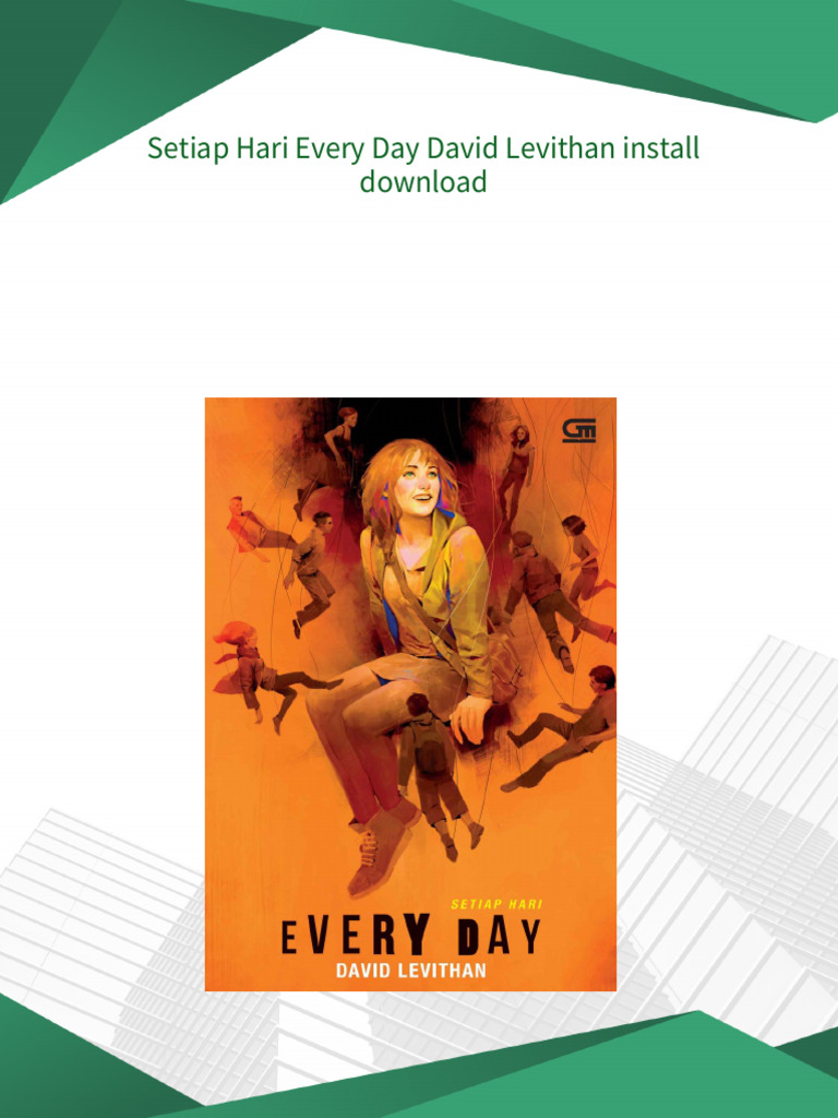 Setiap Hari Every Day David Levithan PDF Download | PDF | Extermination ...