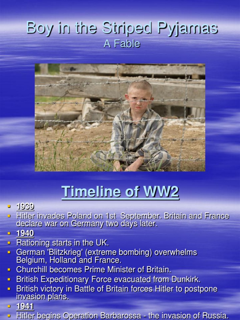 PJs - Boy in The Striped Pyjamas | PDF | Allies Of World War II | Nazi ...