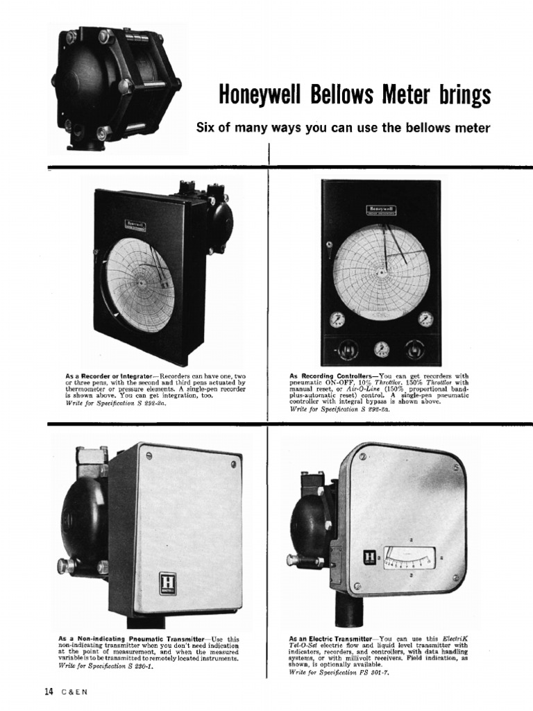 Honeywell Bellows Meter Brings: Six of Many Ways You Can Use The ...