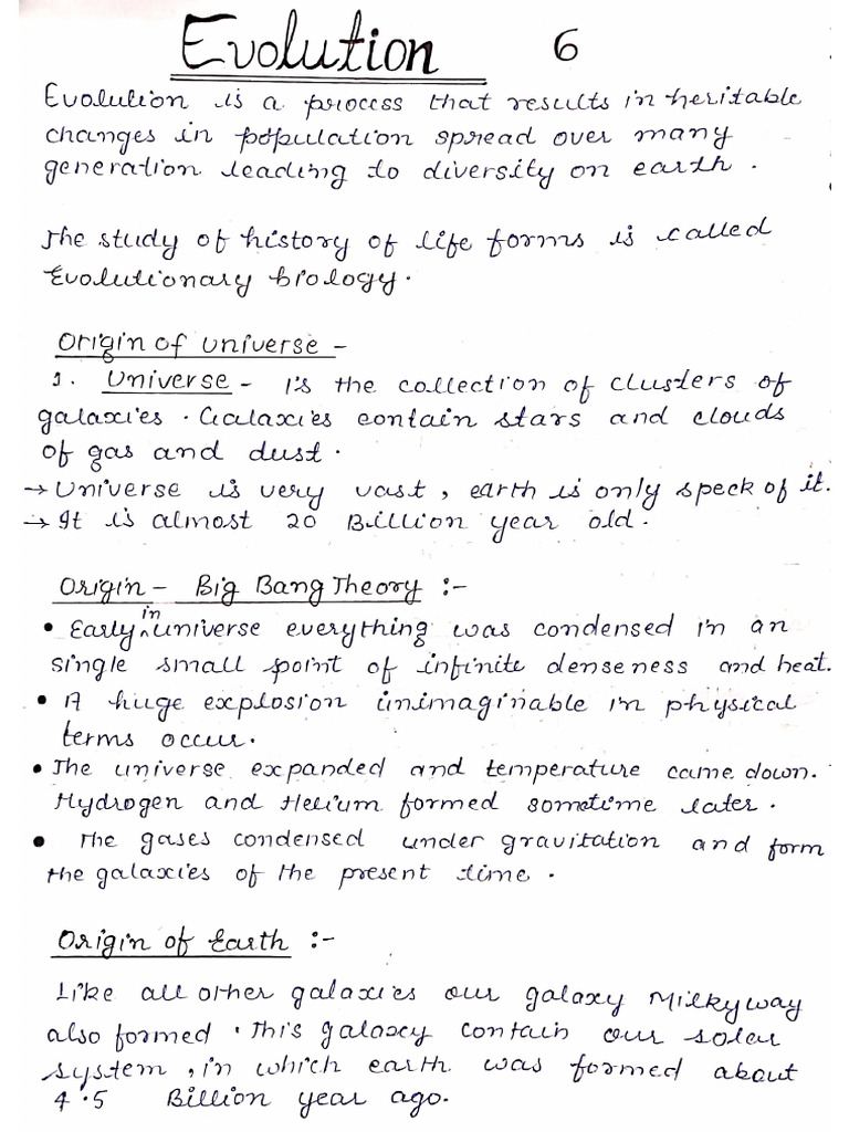 6 - Evolution | PDF