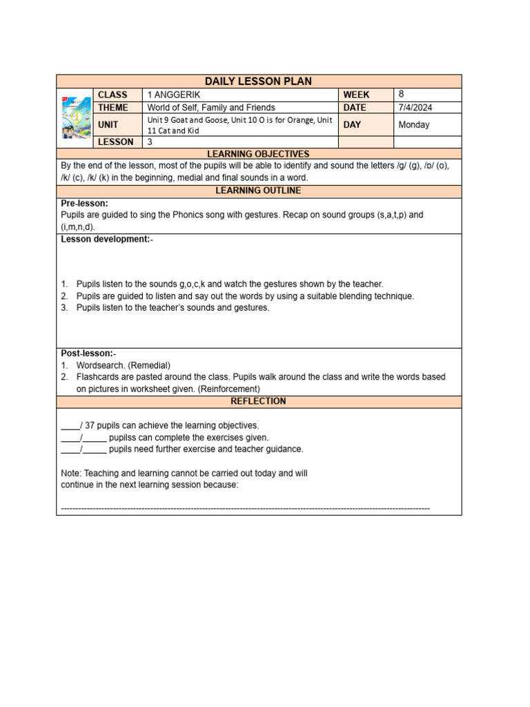 Lesson Plans for Week 8 Activities | PDF | Teachers | Communication