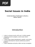 Social Issues Project Class10 With Captions Final | PDF | Poverty | Poverty & Homelessness