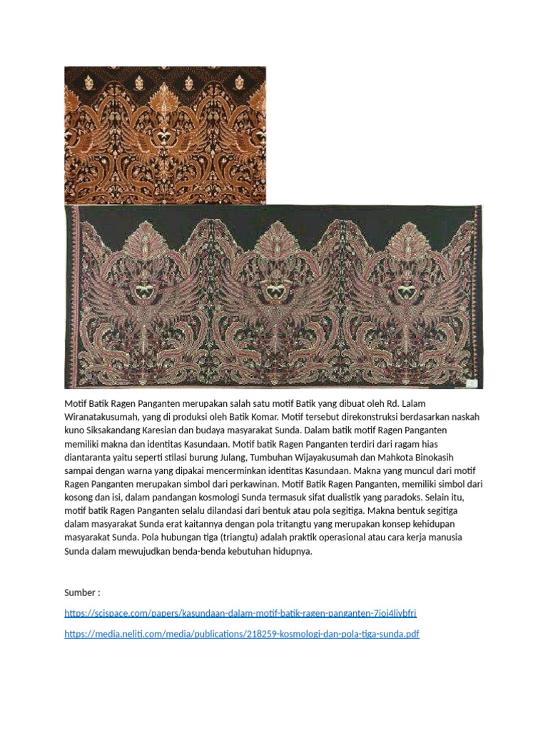 Batik Sunda | PDF