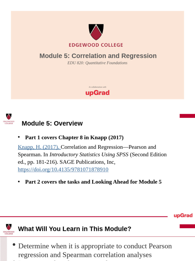 EDU 820 - Module 5 - Lecture Slides - Final Version - 2025 | PDF ...