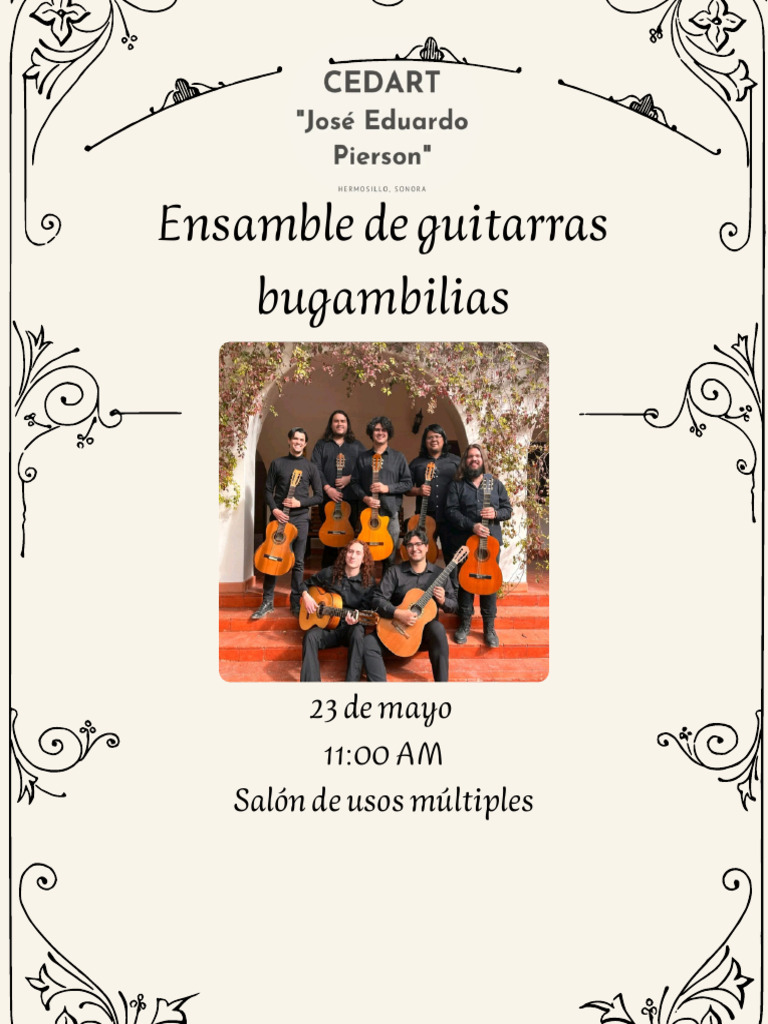 Programa de Ceremonia de Fúnebre Con Imagen de Planta y Fotografía ...