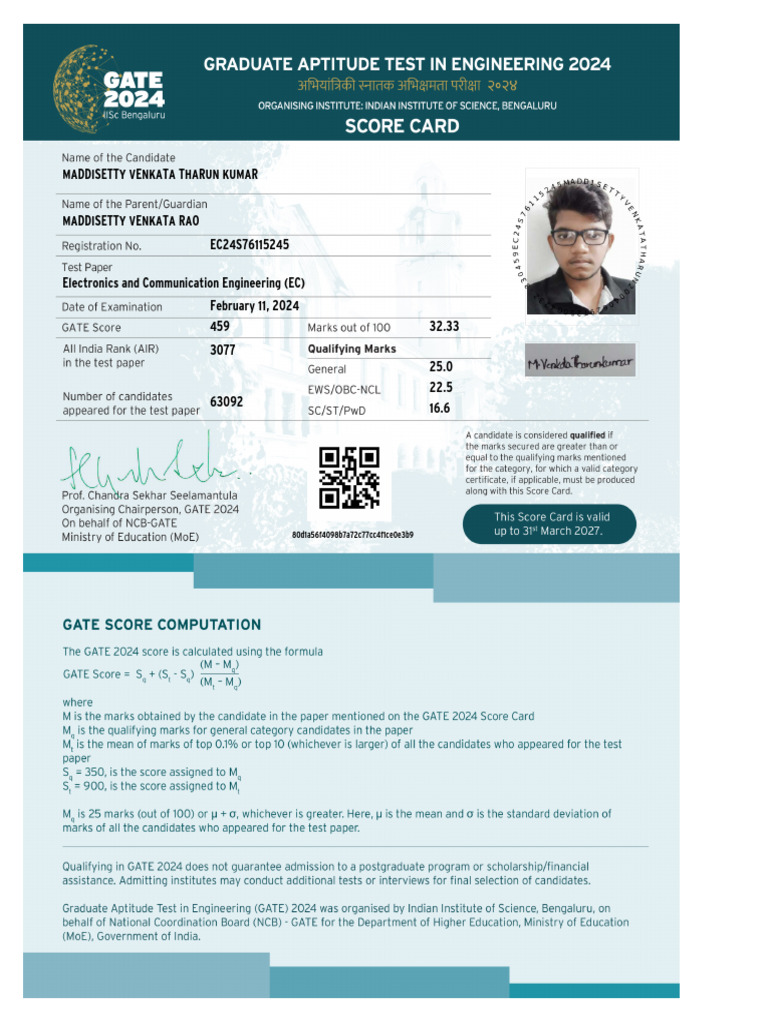 gate scorecard | PDF