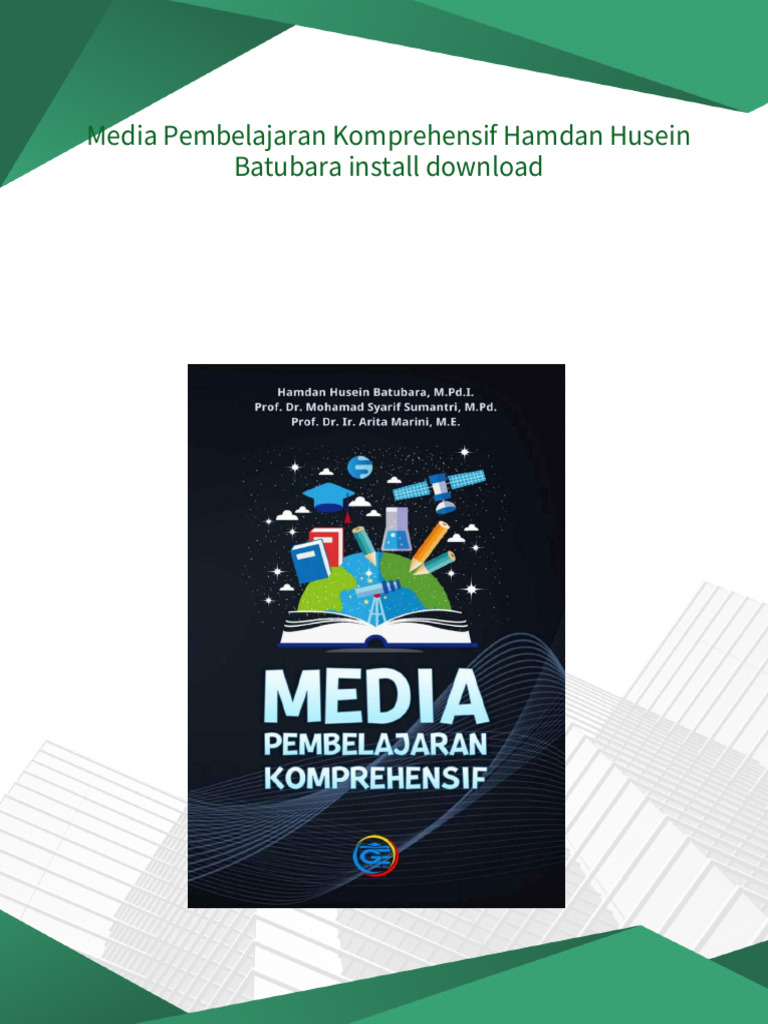 Media Pembelajaran Komprehensif Hamdan Husein Batubara Download | PDF | Enclosure | Agriculture