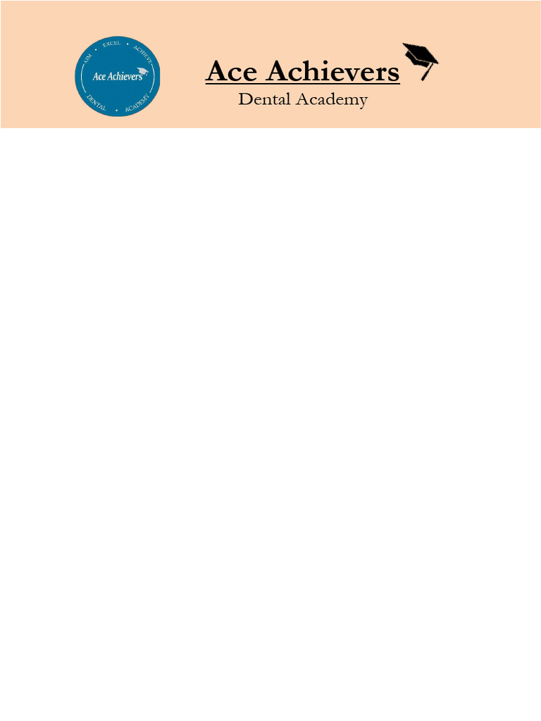 Pediatric Dentistry Syllabus | PDF