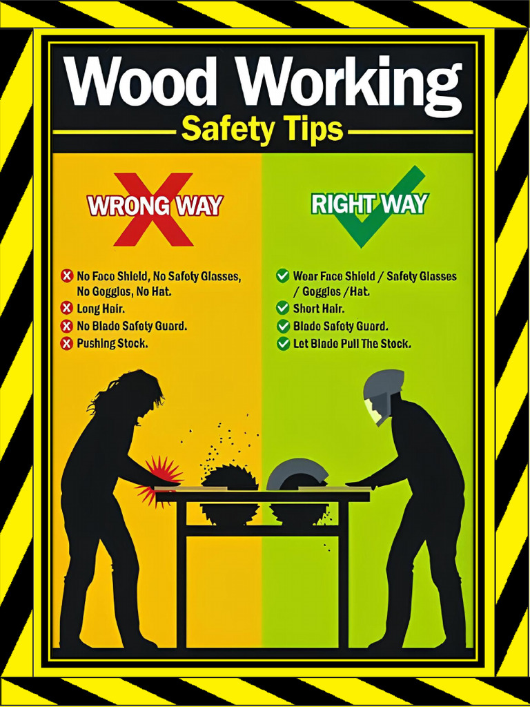 Warning - Table Mounted Saw | PDF