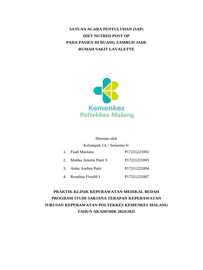 Sap KMB Minggu Ke 3 | PDF