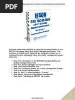 Brcgs Packaging Issue 7 Manual Documents | PDF | Audit | Hazard Analysis And Critical Control Points