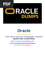 Oracle HR Cloud 2025 Exam Guide | PDF | Human Resource Management ...