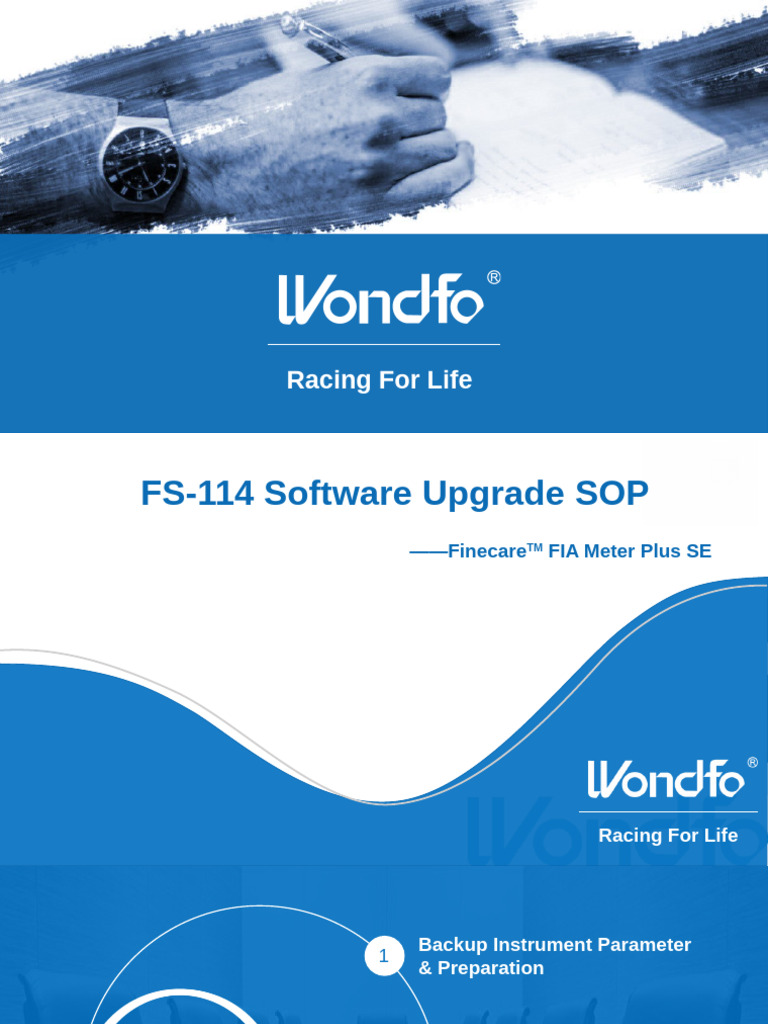 FS-114 Software Upgrade SOP | PDF | Usb Flash Drive | Computer Science