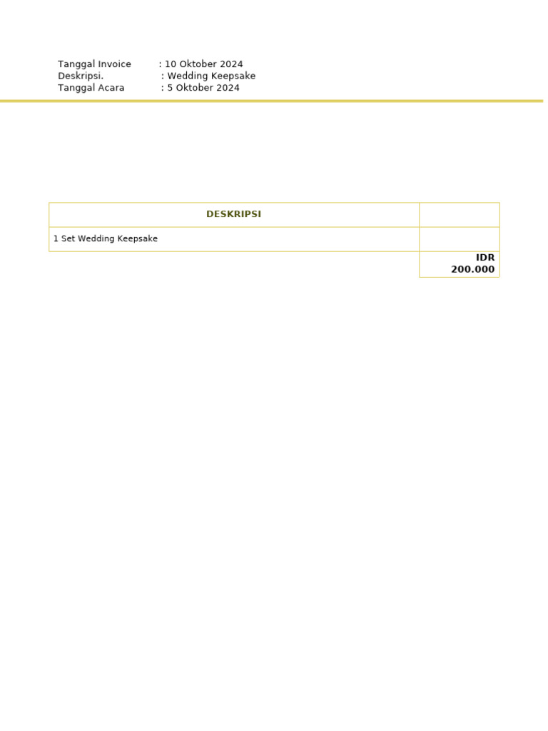 Basic Invoice With Sales Tax | PDF