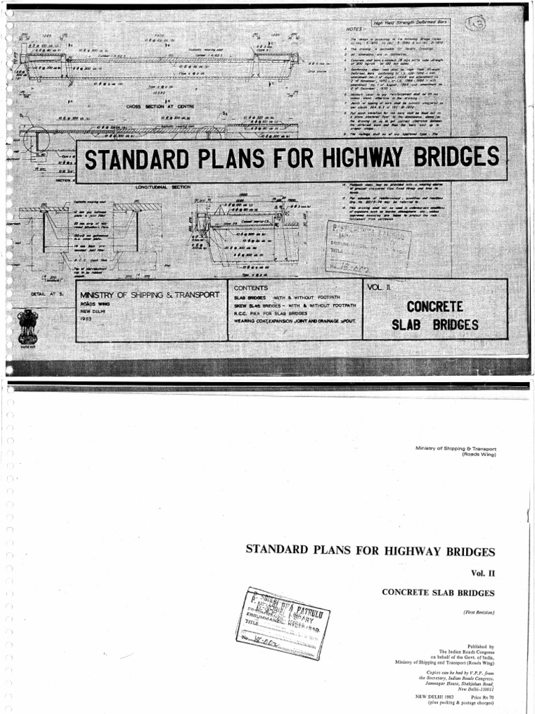 BD Drawings (Deck Slab) | PDF
