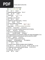 6-sinf Matematika CHSB Demo Test | PDF