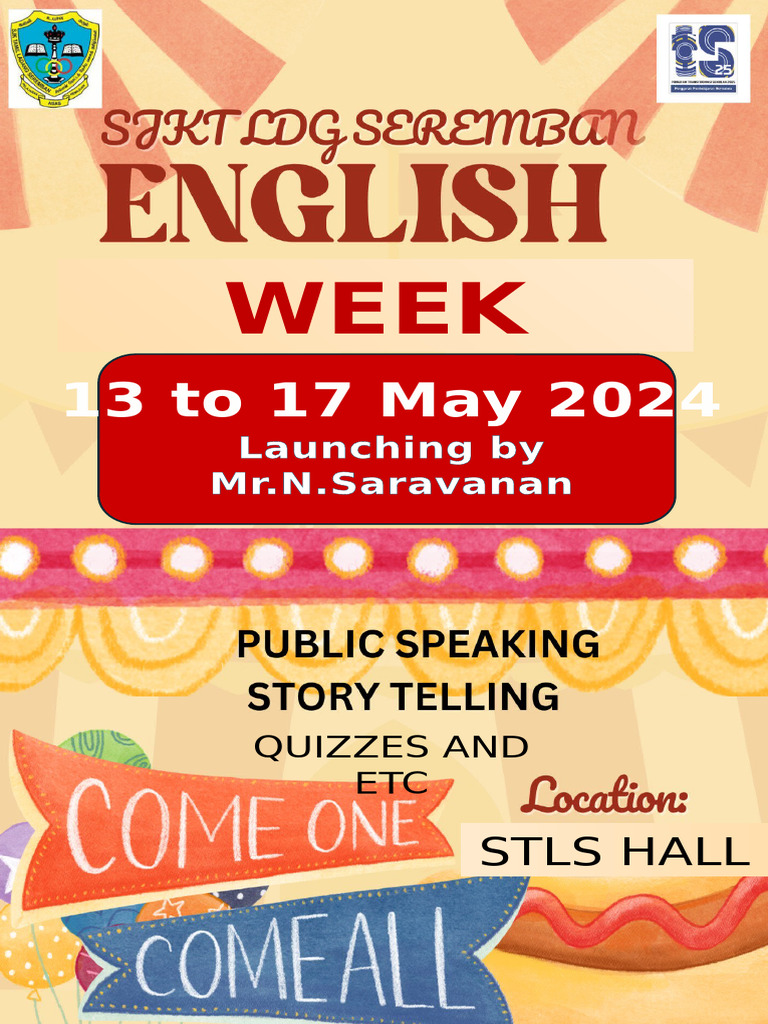 English Week Banner | PDF