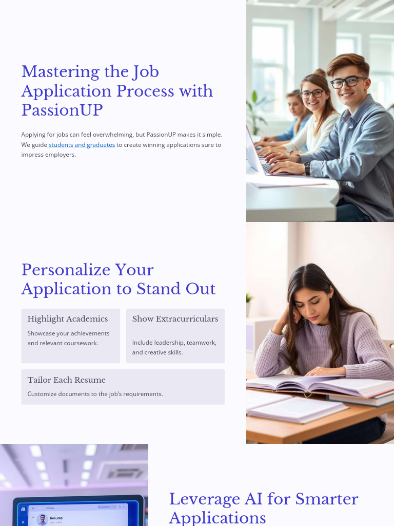 Mastering The Job Application Process With PassionUP PDF | PDF
