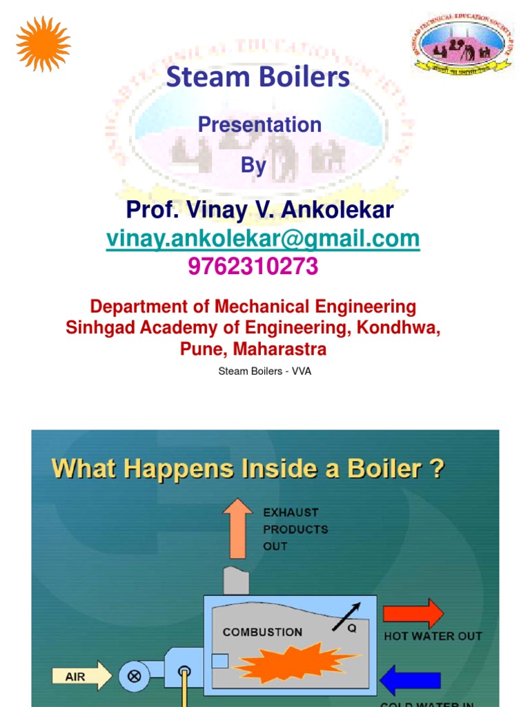 Steam Boilers - VVA | PDF | Boiler | Steam Engine