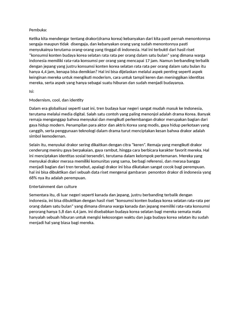 Argumentative Text tugas inggris teks ke 2 | PDF